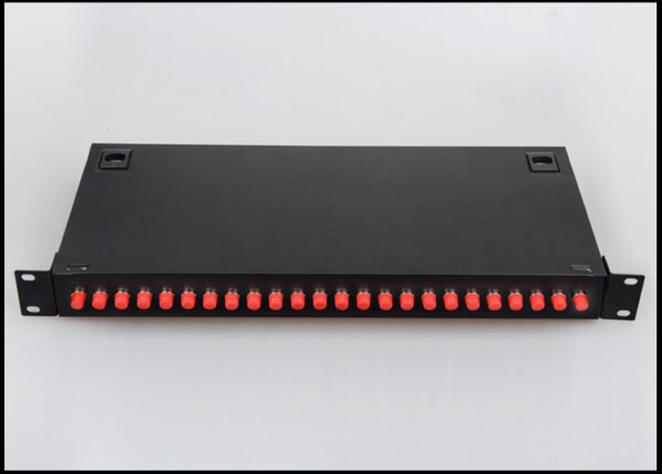 Fiber Patch Panel 24Ports Installed FC UPC High density terminal box ...