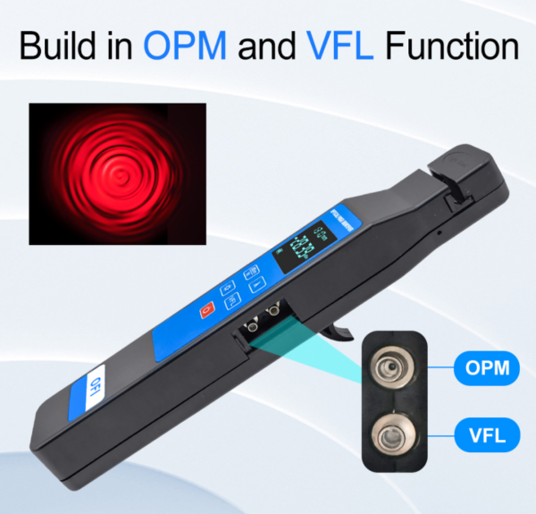 Anti-fall Optical Fiber Signal Identifier Red Light Source All-in-one ...